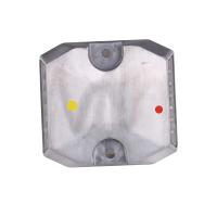China DC24V Solar LED Road Studs PC UV 5000mcd Aluminium Led Road Studs For Tunnel for sale
