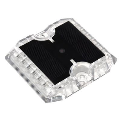 China 800 Meters Motorway Solar Light Wireless IP68 PC Solar Road Reflectors for sale