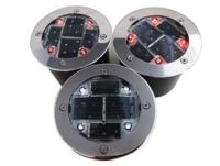 China SS PC Underground LED Spotlight 1200MAH Outdoor 80mA Monocrystalline for sale