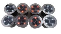China SS PC Underground LED Spotlight 1200MAH Outdoor 80mA Monocrystalline for sale