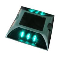 China Traffic Islands Solar LED Road Markers 600MAH 2V Flash steady Work mode for sale