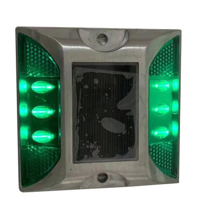 China Aluminum 80 Degree road solar studs 800m Visual Distance For Mountain Roads for sale