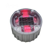 China 58 ton Weight Resistance 2.5V Dia 125mm solar Road Marker Underground  for traffic safety and landscape for sale