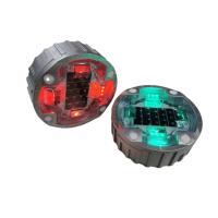 China Red Color Embedded solar road stud light IP68 Protect Die Casting Aluminum Shell for sale
