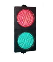 China 300mm Red Green LED Traffic Light Anti UV PC With High Safety Efficient for sale