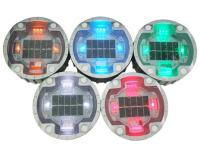 China 1200MAH NI MH Battery Underground Solar Road Studs IP68 Aluminum Shell For Road Safety for sale