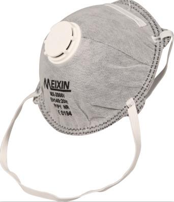 China Single Use FFP1 Dust Safety Mask Gray Non Woven Fabric 3 Ply Protection for sale