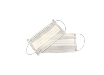 China Medical Hygienic Face Mask High Density Latex Free Cloth Woven Belt 3 Ply 50 Pcs for sale