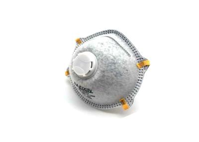 China FFP2 Dolomite Dust Mask 95% Filtration Efficiency 8-Hour Clogging Test for sale