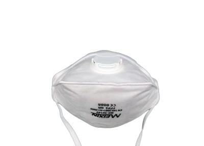 China FFP3V Fold Flat Mask Non Woven Fabric Low Breathing Resistance 95% Filtration for sale