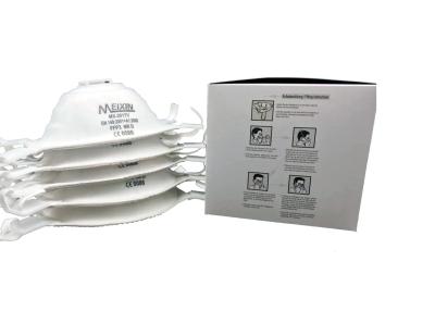 China FFP3V Industrial Face Mask Respirator Large Inner Space Easy Breathing for sale