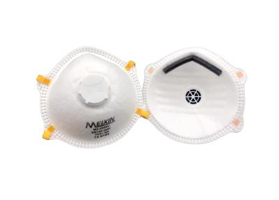 China FFP1V Single Use Molded Face Mask CE Approved Dust Breathing Mask 94% Filtration for sale