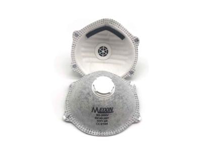 China FFP1V Dust Particle Mask Metal Free for Food Industry 50 Pcs per Box for sale
