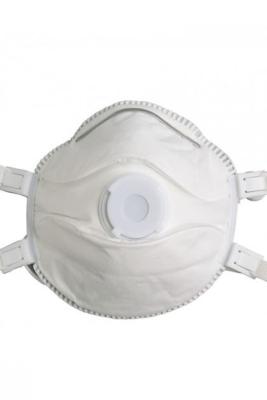 China White FFP3 Disposable Dust Mask with Valve for Industrial Safety Protection for sale