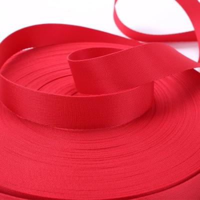 China 100% Polypropylene Webbing Straps 10mm-50mm Width 150-300kg Breaking Strength for Textiles for sale