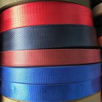 China UV Resistant Industrial Webbing in Red for Optimal Performance and Durability for sale