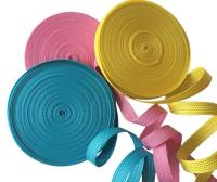 China PP Polypropylene Webbing Tape 20mm 25mm 30mm 38mm 50mm Widths | 200 Tons/Month Capacity | Custom Patterns for sale