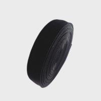 China 2.5cm Black Polypropylene Webbing PP Webbing for Packaging 100m Roll 250kg Strength for sale