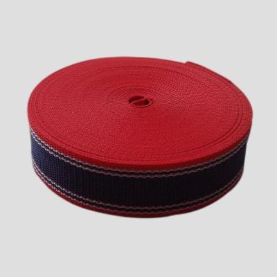 China XCF Eco-Friendly PP Webbing Rolls 10mm-100mm Width Water-Resistant High Tenacity 700kg Breaking Strength for sale