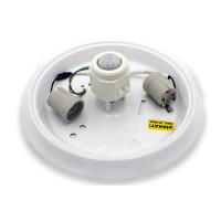 China Motion-Activated Round Shade LED PIR Motion Sensor Ceiling Light For Hotels for sale