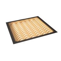 China 595*595 3D Crescent Panel LED Light IP44 96W 120W 140W 200W for Home Office Lighting for sale