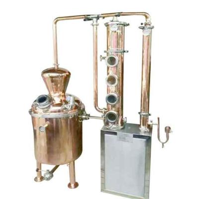 China 1000L Steam Heating Energy Saving Alcohol Distiller Equipment for Distillation Plants for sale