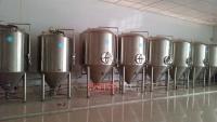 China 80mm Insulation Thickness Stainless Steel Beer Brewing Equipment with Inner Polish for sale