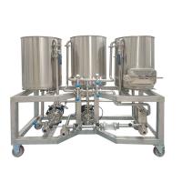 China 50L Capacity GHO Electronic Control Mini Beer Brewing Equipment for Brewery Pub Hotel for sale