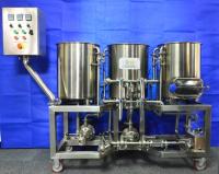 China 50L Capacity GHO Electronic Control Mini Beer Brewing Equipment for Brewery Pub Hotel for sale