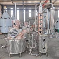 China 24KW GHO 150L Red Copper Alcohol Distillery Equipment for Distillation for sale