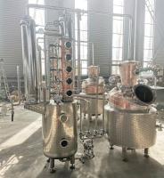 China 24KW GHO 150L Red Copper Alcohol Distillery Equipment for Distillation for sale