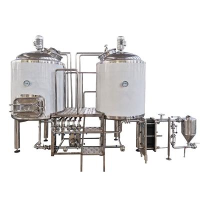 China GHO Turnkey Project Industrial Beer Production Plant with Customizable Brewing System for sale