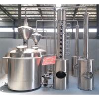 China 96% Edible Alcohol Whisky Distillation Equipment for Large-Scale Food Beverage Processing for sale