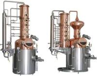 China Customized 2000 KG Stainless Steel/Copper Column Alcohol Distiller Distillation Equipment for sale