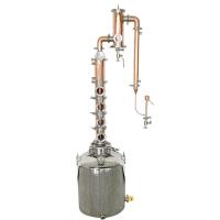 China GHO 200 KG Gin Alcohol Distiller Equipment for Home SUS304/Red Copper for sale