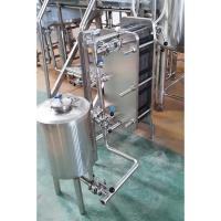 China 1000lt Capacity Silver Beer Brewing Equipment with Advanced Technology for sale