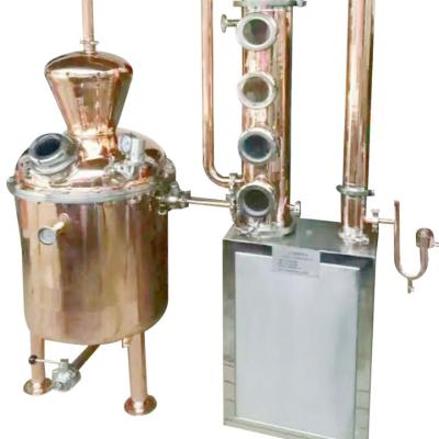 China Food Beverage GHO Multi-spirit Distiller Copper Pot Still Equipment within 220V/380V for sale