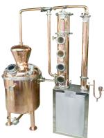 China Food Beverage GHO Multi-spirit Distiller Copper Pot Still Equipment within 220V/380V for sale