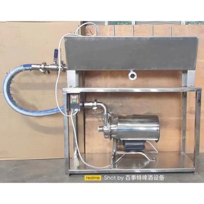 China Craft Beer Brewery Portable Glass Bottle Cleaning Machine for Cold Water Cleaning Process for sale