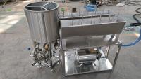 China Craft Beer Brewery Portable Glass Bottle Cleaning Machine for Cold Water Cleaning Process for sale