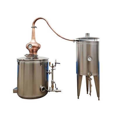China Customization Voltage GHO Wine Brandy Whisky Rum Copper Reflux Steam Distilling for sale