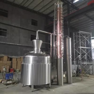 China 220V/60HZ GHO Whisky Distillation Equipment for Restaurant Top- and Customizable for sale