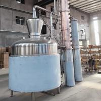 China Customized Restaurant Distillery Equipment 500L 600L 1000L 2000L Copper Distillation for sale