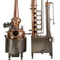 China GHO Distill Equipment Copper Distiller for Micro Distillery and User Requirement for sale