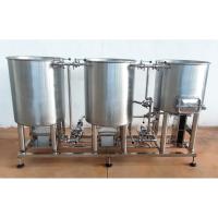 China Direct Fire Heating Beer Brewing System with 200L Working Volume Easy to Operate for sale