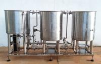 China Direct Fire Heating Beer Brewing System with 200L Working Volume Easy to Operate for sale