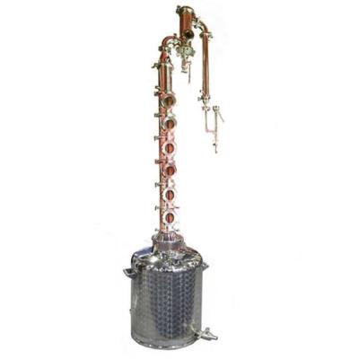 China 260L Capacity Copper Whisky Distillation Equipment for Home Manufactured by GHO for sale