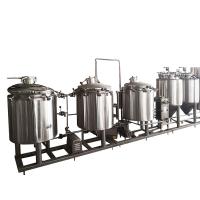 China Customized Stainless Steel 304 Brewery Turnkey Project for Microbrewing Enthusiasts for sale