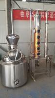 China GHO 200L Best Stainless Steel/Copper Column Alcohol Distiller Distillation Equipment for sale