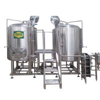 China Customized Capacity GHO Beer Brewing Mash System with Fermenting Equipment for sale